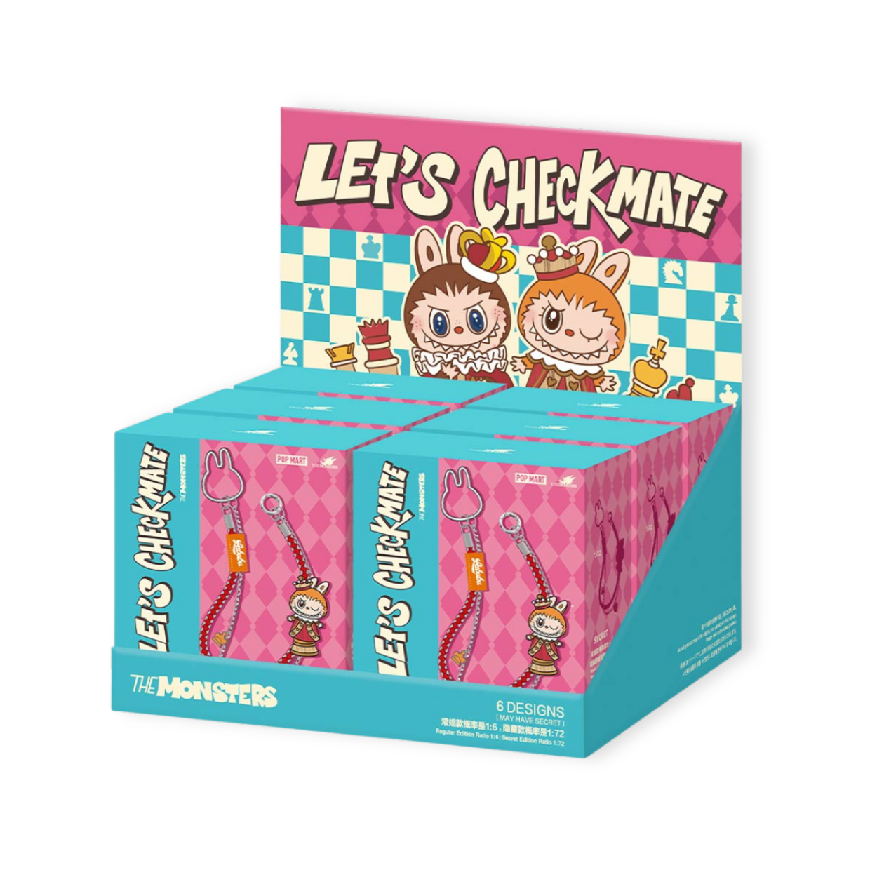 Labubu Checkmate Collana : Blind Box | Labubu Originale